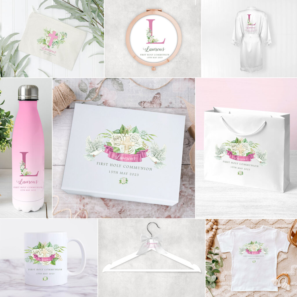 Communion Gift Set (A) – www.weddingcreations.ie